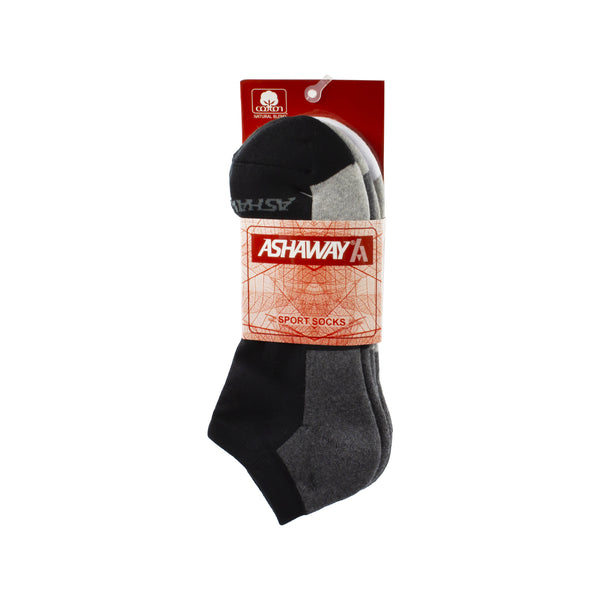 Ashaway Socks AS-10P (3-Pair Pack) – CosmosSports