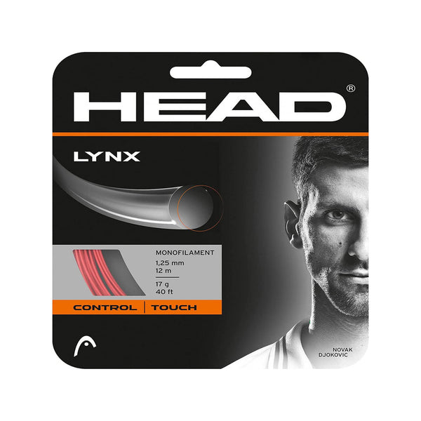 Head LYNX String - Red, Monofilament Control Touch – CosmosSports